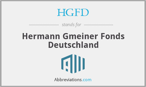 What does HGFD stand for?