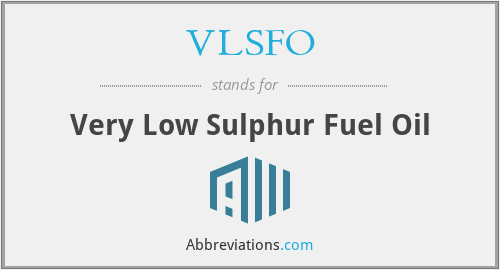 What does VLSFO stand for?