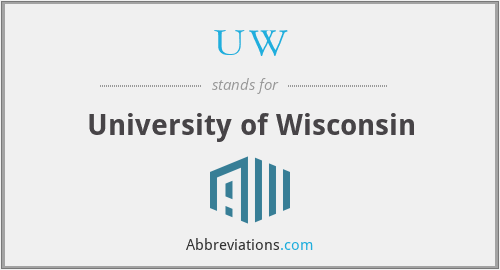 What does UW stand for?
