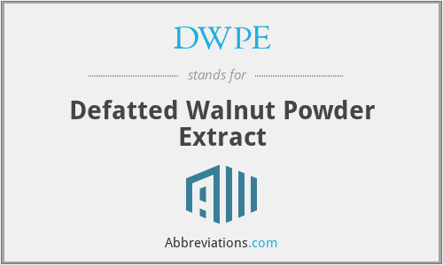 What does DWPE stand for?