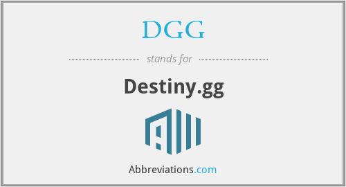 What does DGG stand for?