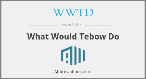 What does WWTD stand for?