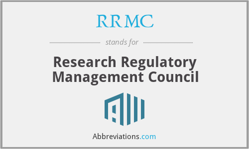 RRMC - Research Regulatory Management Council