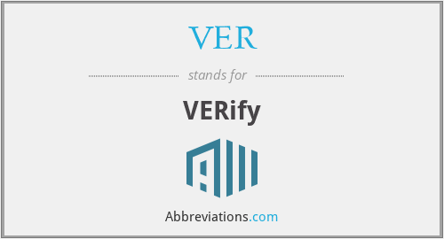 VER - VERify