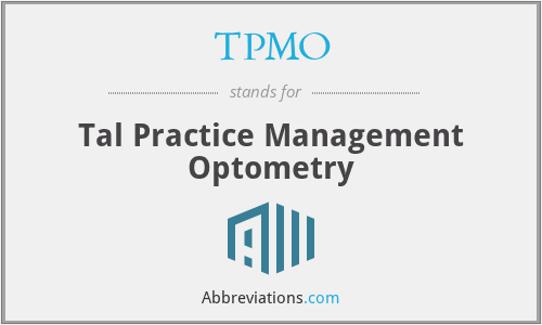 What does TPMO stand for?