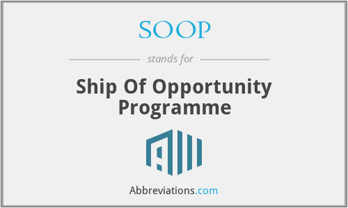 What does SOOP stand for?