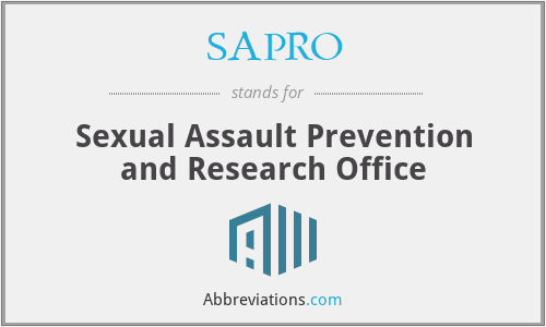 What does SAPRO stand for?