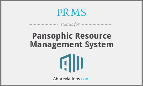 What does PRMS stand for?