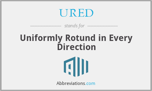 What does URED stand for?