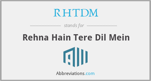 What does RHTDM stand for?