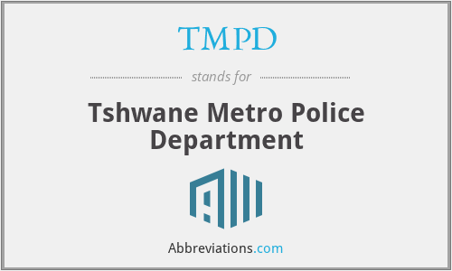 What does TMPD stand for?