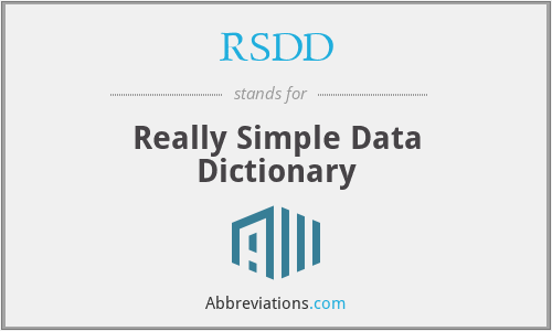 What does RSDD stand for?
