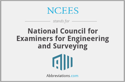 What does NCEES stand for?
