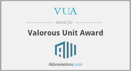 What does VUA stand for?