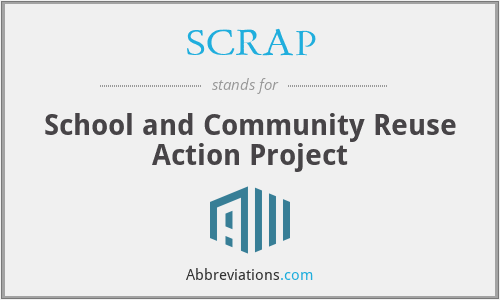 What does SCRAP stand for?