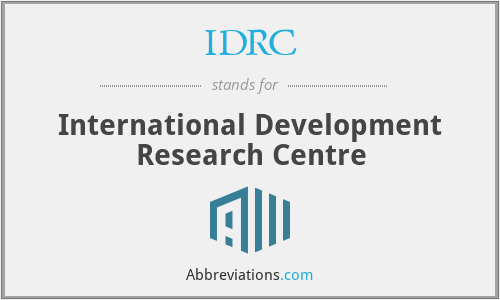 What does IDRC stand for?