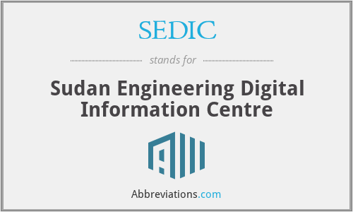 What does SEDIC stand for?