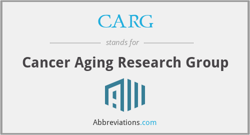 What does CARG stand for?