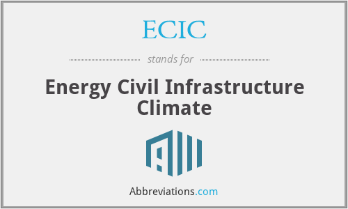 ECIC - Energy Civil Infrastructure Climate