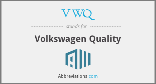 What does VWQ stand for?