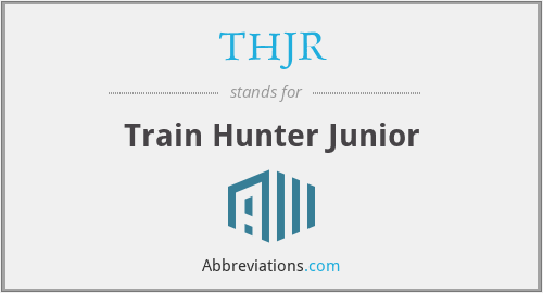 What does THJR stand for?