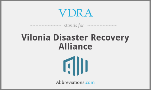 What does VDRA stand for?