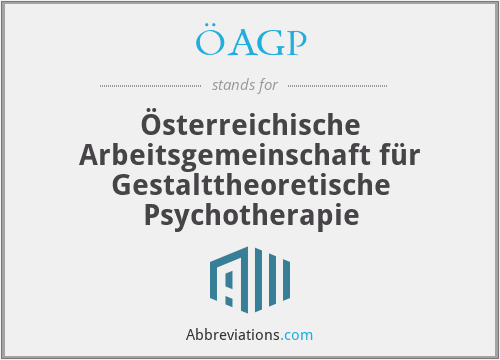 What does ÖAGP stand for?