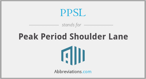 What does PPSL stand for?