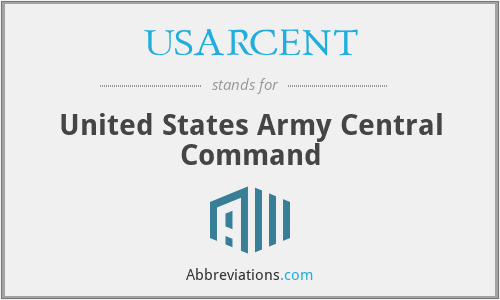 What does USARCENT stand for?