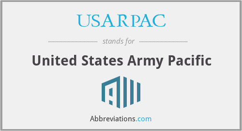 What does USARPAC stand for?