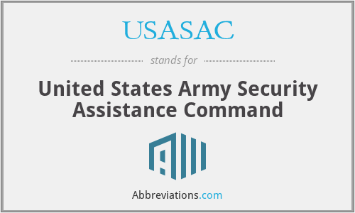 What does USASAC stand for?