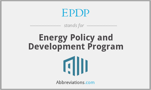 What does EPDP stand for?