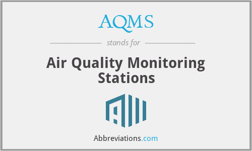 What does AQMS stand for?