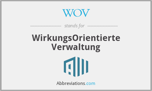 What does WOV stand for?