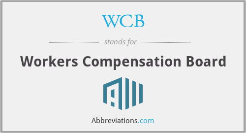What does WCB stand for?