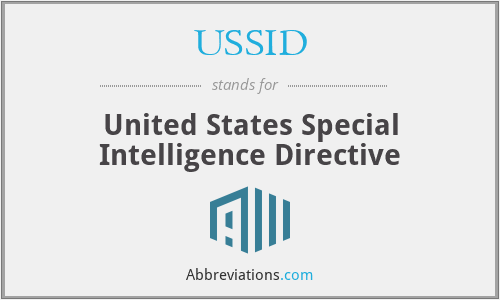 What does USSID stand for?