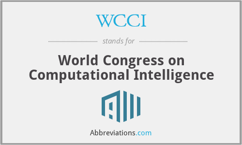 What does WCCI stand for?