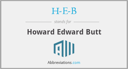 What does H-E-B stand for?
