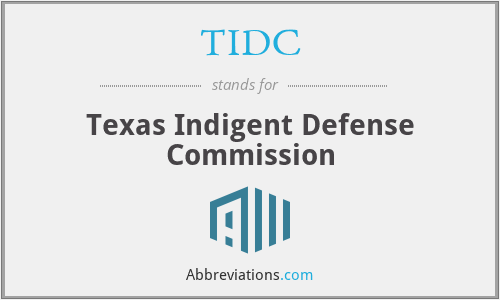 What does TIDC stand for?