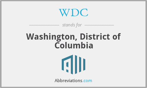 What does WDC stand for?