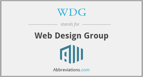 What does WDG stand for?
