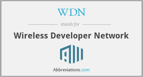 What does WDN stand for?