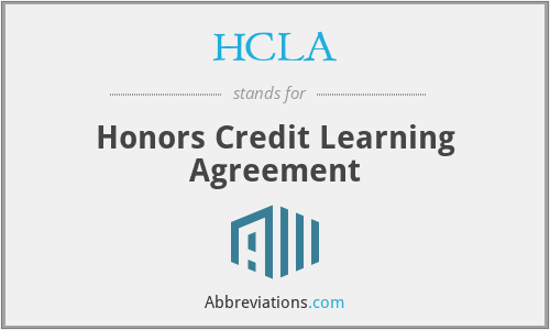 What does HCLA stand for?