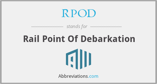 What does RPOD stand for?