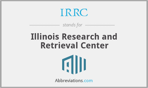 What does IRRC stand for?