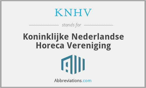 What does KNHV stand for?