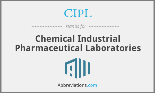 CIPL - Chemical Industrial Pharmaceutical Laboratories