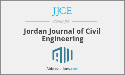 JJCE - Jordan Journal of Civil Engineering