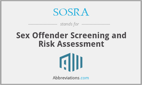 What does SOSRA stand for?