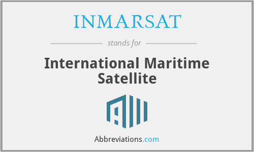 What does INMARSAT stand for?